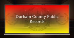 Durham County Public Records